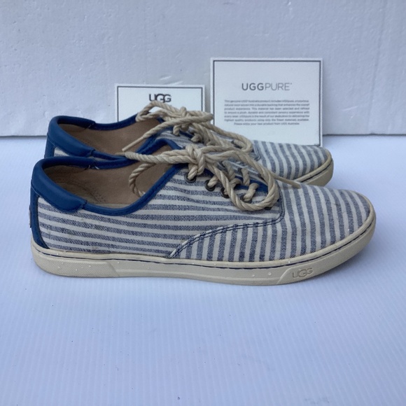 UGG | Shoes | Ugg Eyaniiaustralia Womens Striped Sneaker Tennis Shoe 8 ...